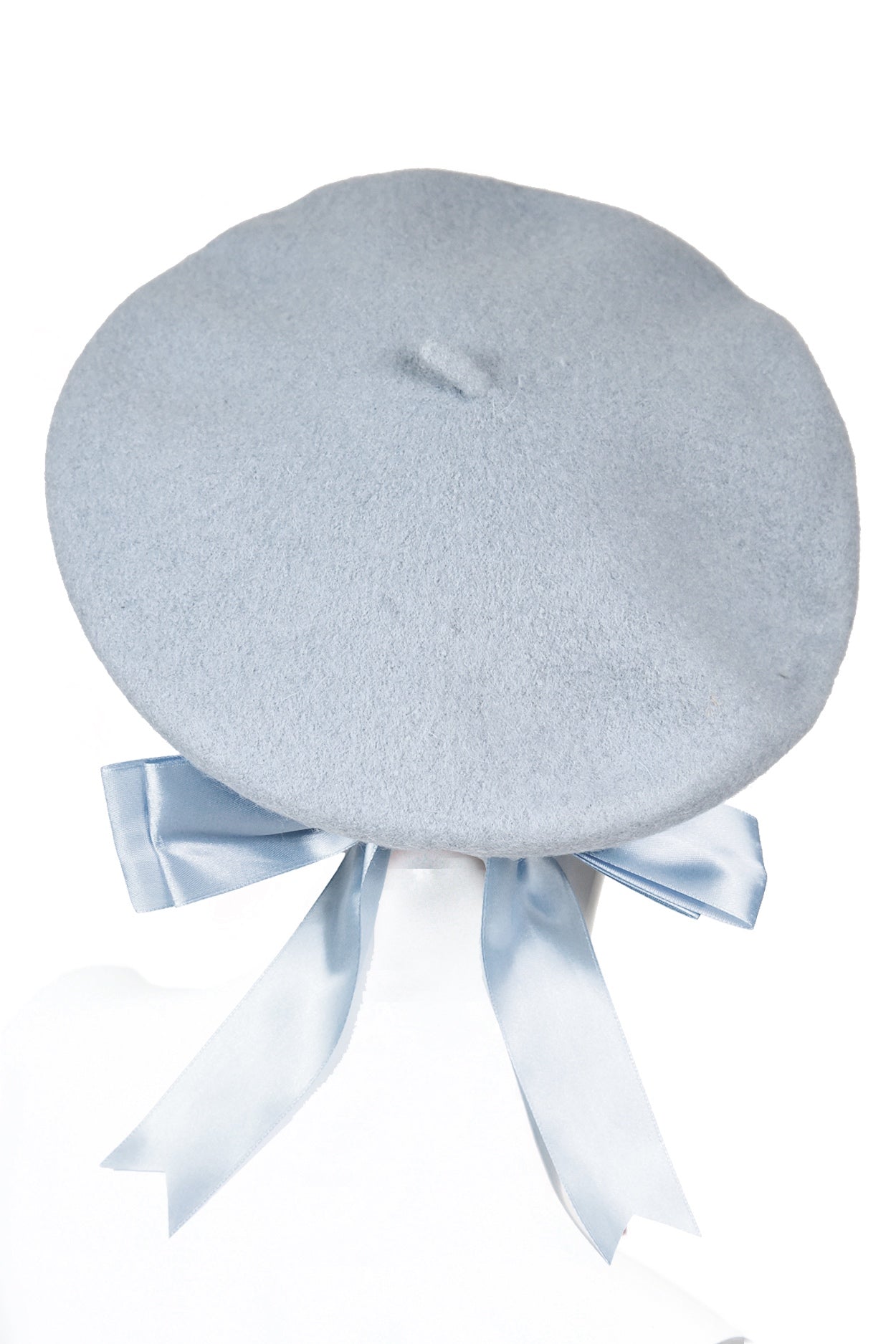 women bow beret light blue – Brothers & Sisters Paris